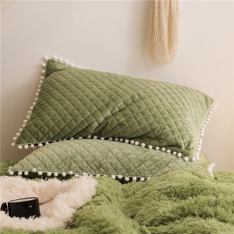 Korean Mink Blanket Bedding set- Casatrail.com