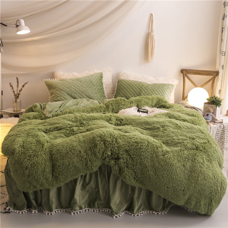 Korean Mink Blanket Bedding set- Casatrail.com